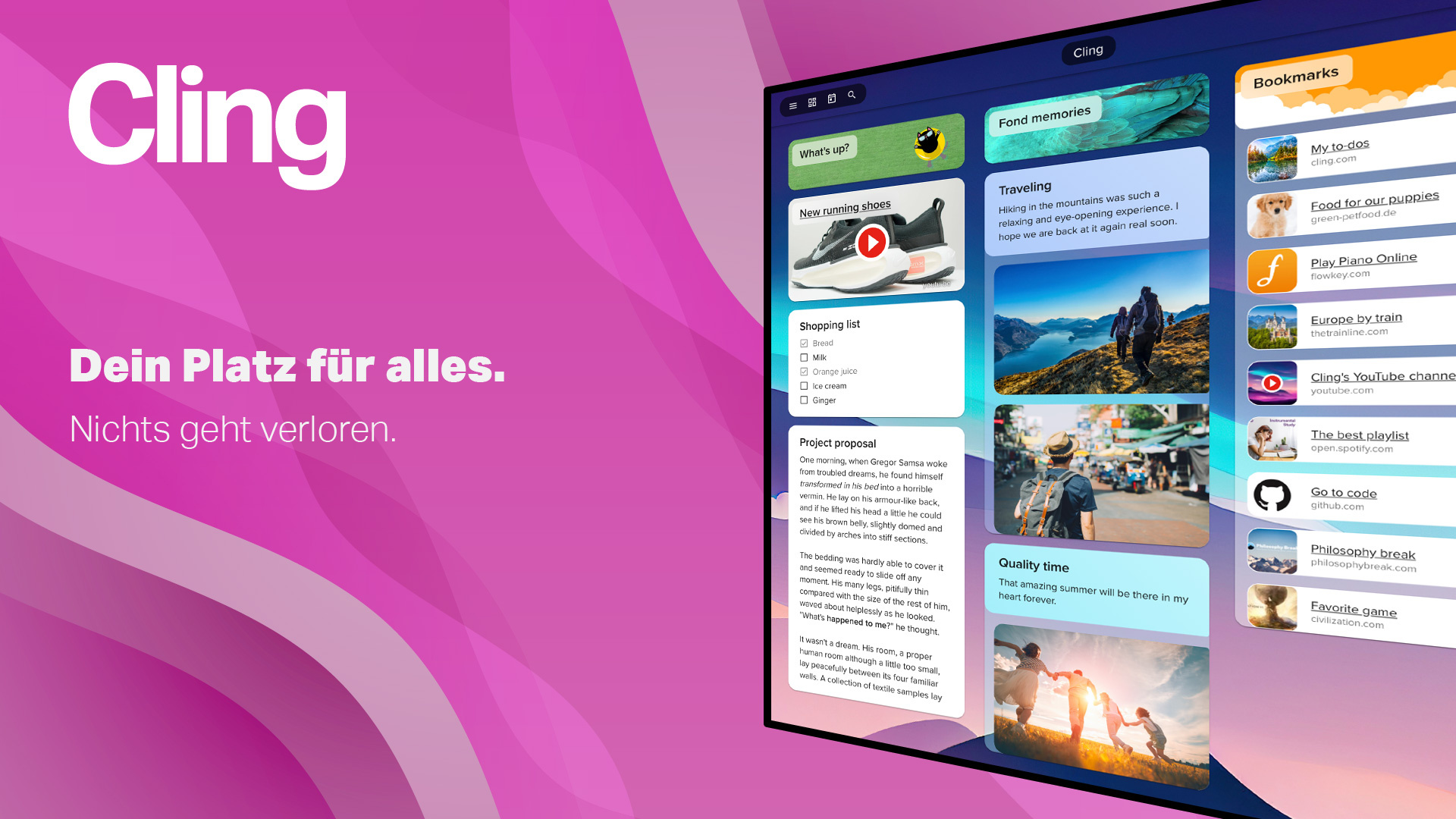 So funktioniert Cling: Die Grundlagen