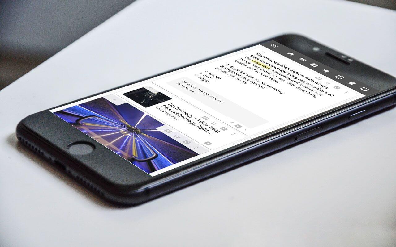 Cling - Deine Notizen, Links und Aufgaben in einer App.